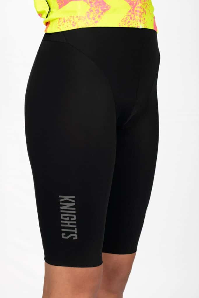 Women's Prime Bib Shorts Black - Knights Of Suburbia